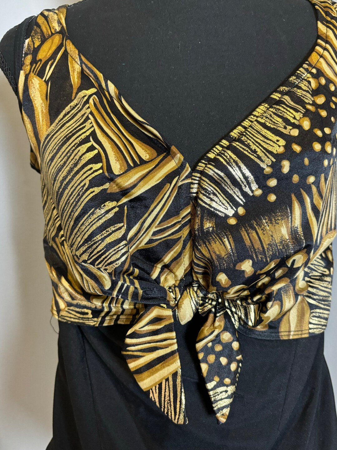 Vintage Carol Wire Animal Print One Piece - Etsy