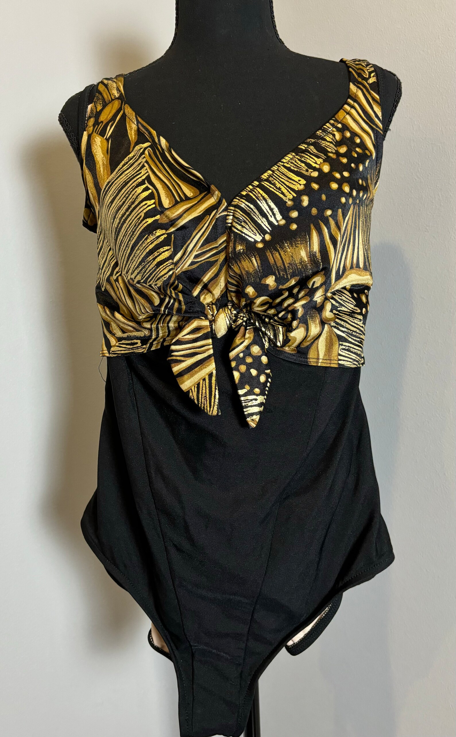 Vintage Carol Wire Animal Print One Piece - Etsy