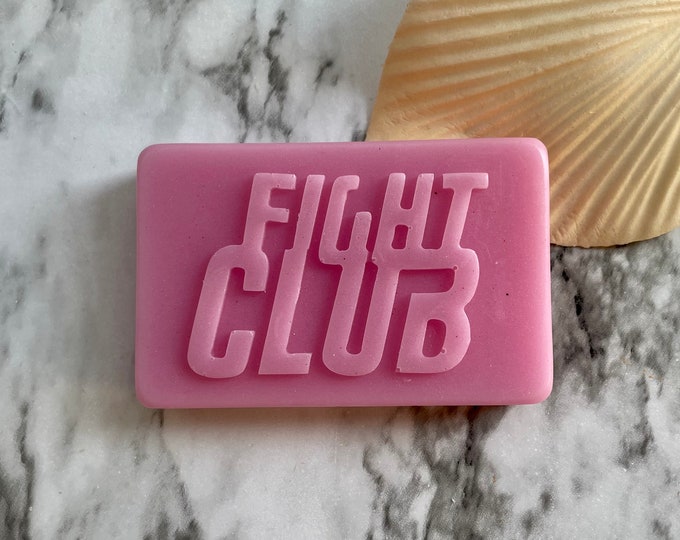 Fight Club Bar Soap Handmade | Gift Soap Funny Homemade Pink Fight Club ...