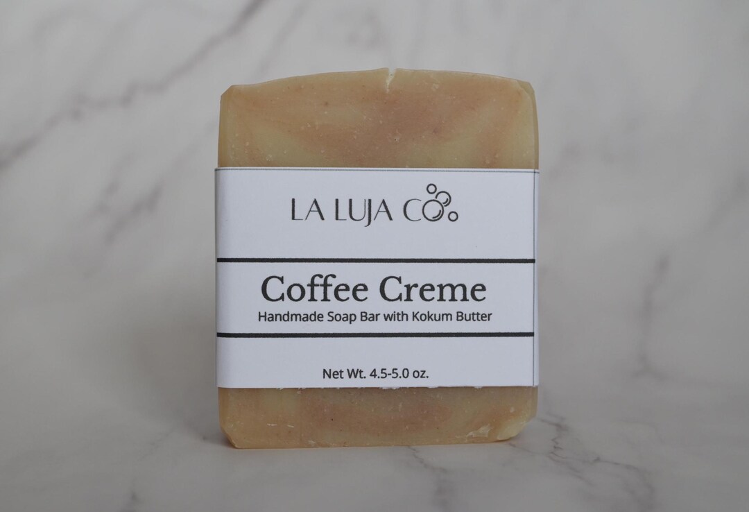 Coffee Creme Kokum Butter Soap Bar: Handmade Vegan Low-waste - Etsy