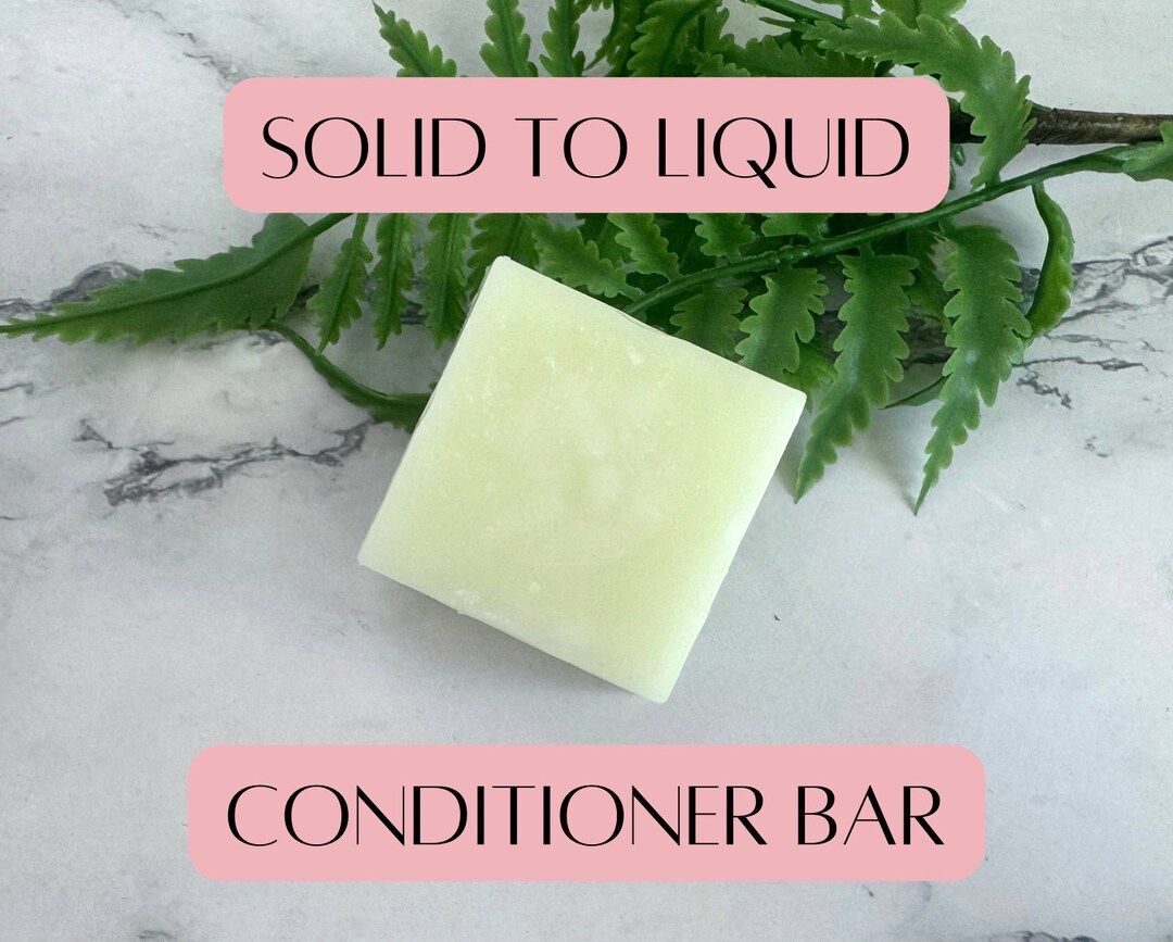 Solid to Liquid Conditioner Bar | 1 Solid Conditioner Bar Makes 12 Oz ...