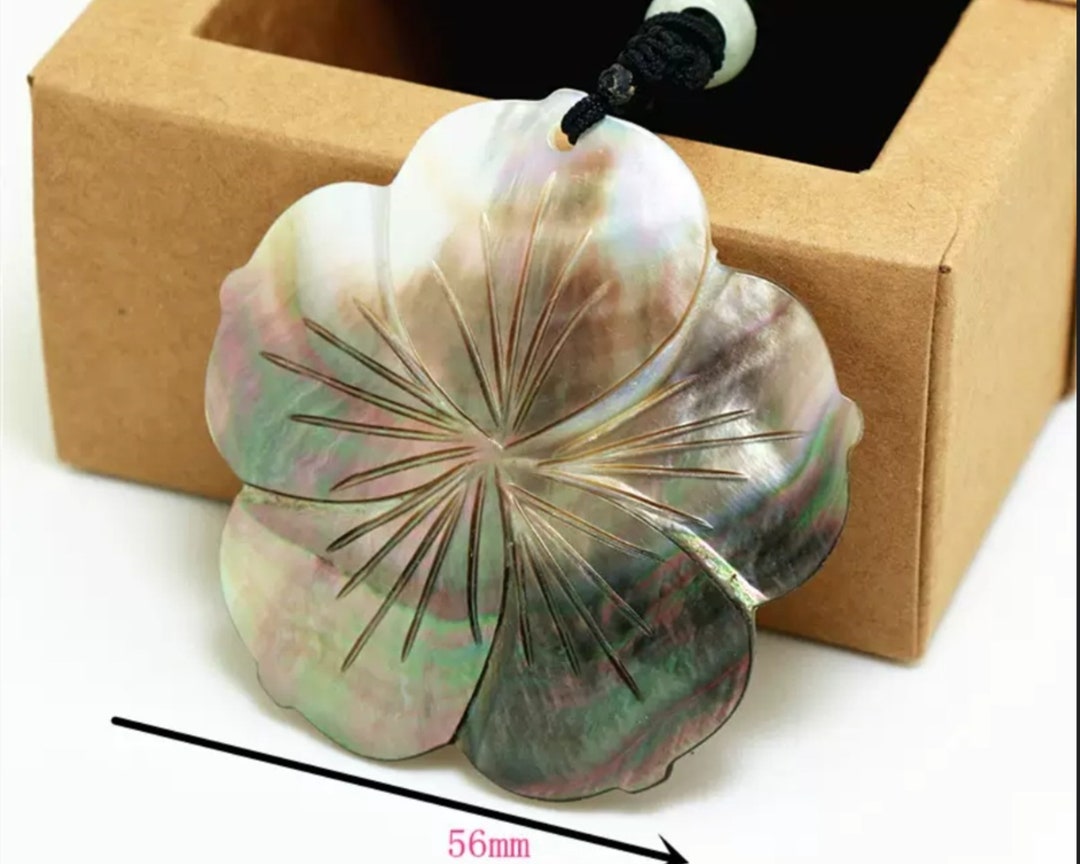 Natural Large Abalone Shell, Green Yellow Rainbow Colors, Detailed ...