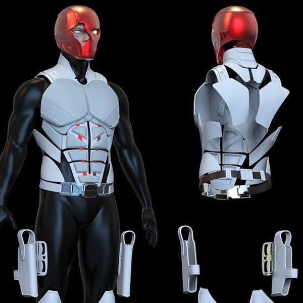 Red Hood Helmet - Etsy