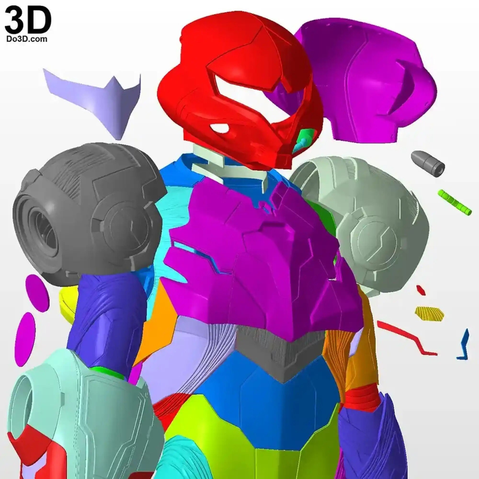 Metroid Dread Cosplay Helmet and Armor Set Handcrafted - Etsy Canada