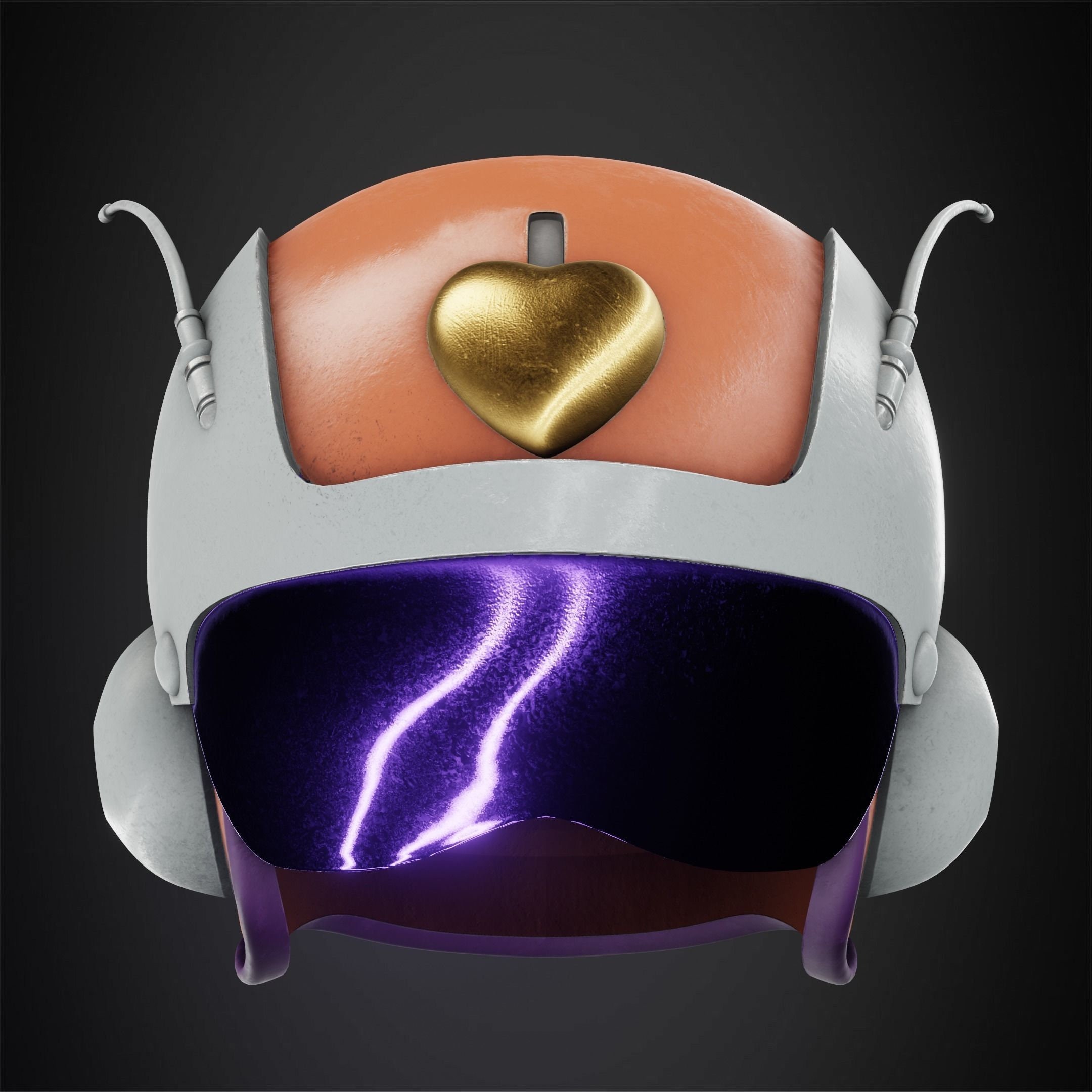 Unpainted 3D Printed Dragon Ball Z Great Saiyaman/saiyagirl Helmet ...