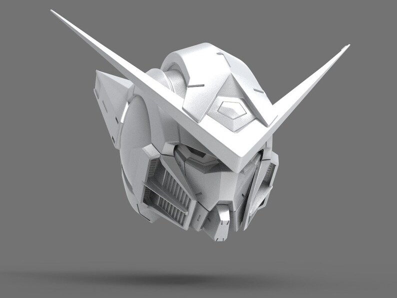 Unpainted 3D Printed Gundam Wing Helmets Ready for Your Cosmic ...
