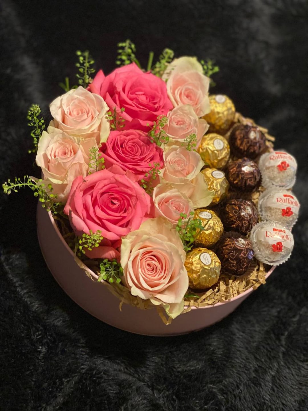 Sweet Box With Natural Flowers for All Holidays - Etsy