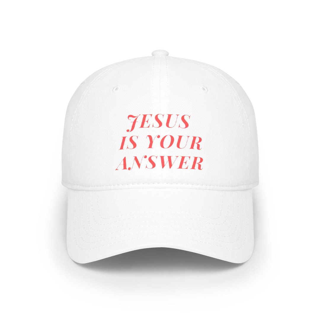 Christian Jesus Christ Love Low Profile Baseball Cap, Religious Hat ...