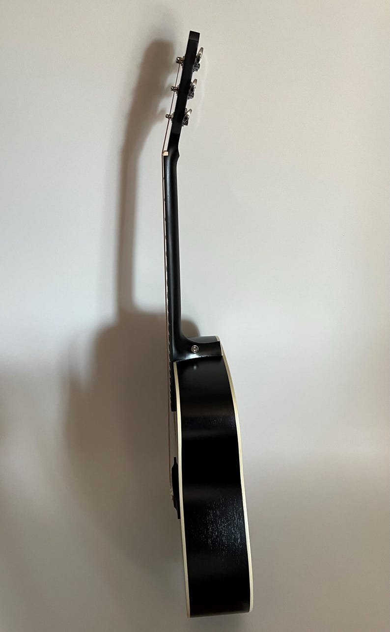 Austin AA25DSBK Dreadnought Acoustic 6 String Black Finish Righthand ...