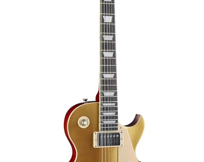 Electric Guitar Gold Top Austin AS6PROGT Electric-guitar 6 String ...
