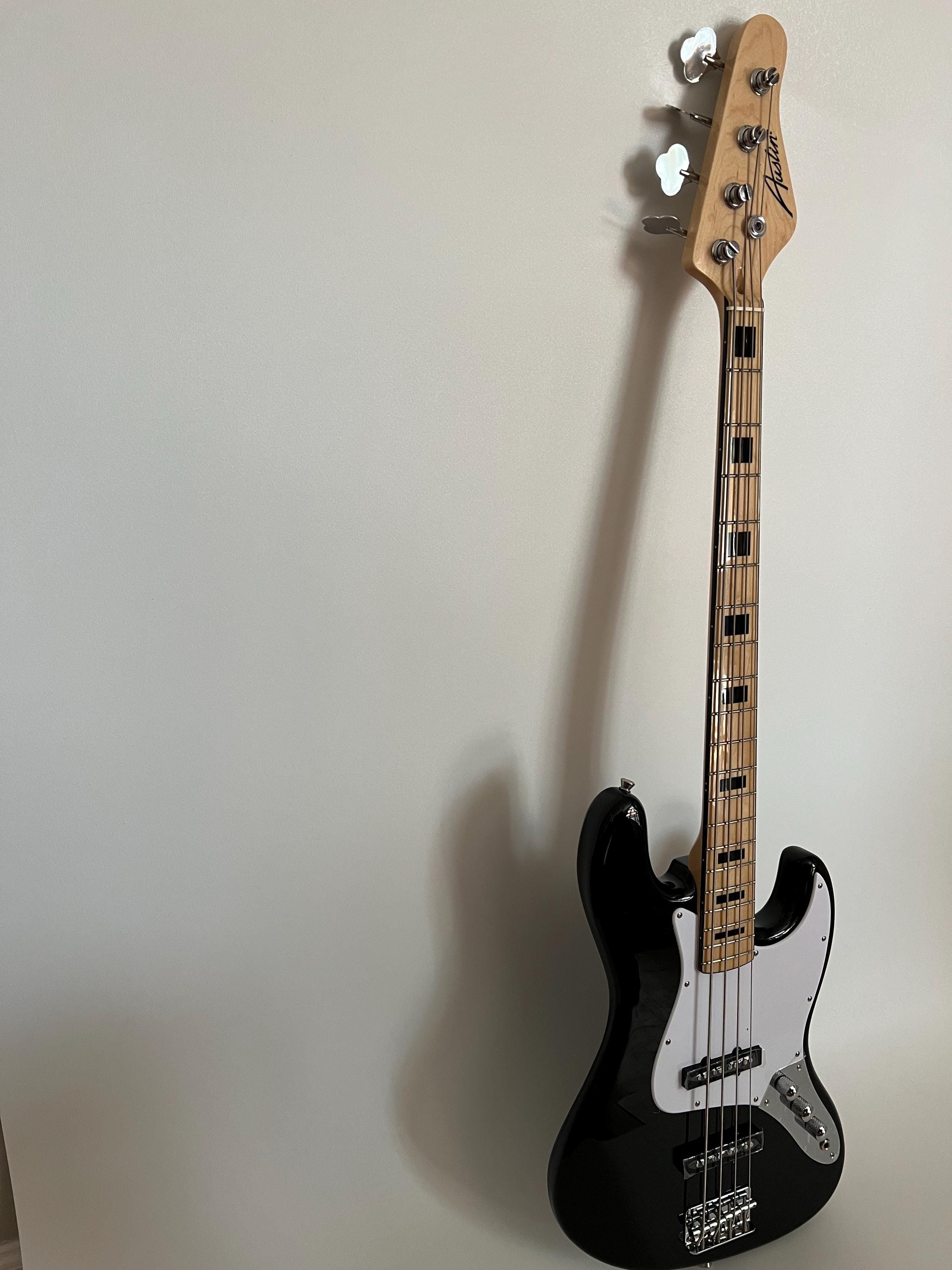 Bass Guitar Austin AJB300BK Bass Electric Guitar 4 String Righthand ...