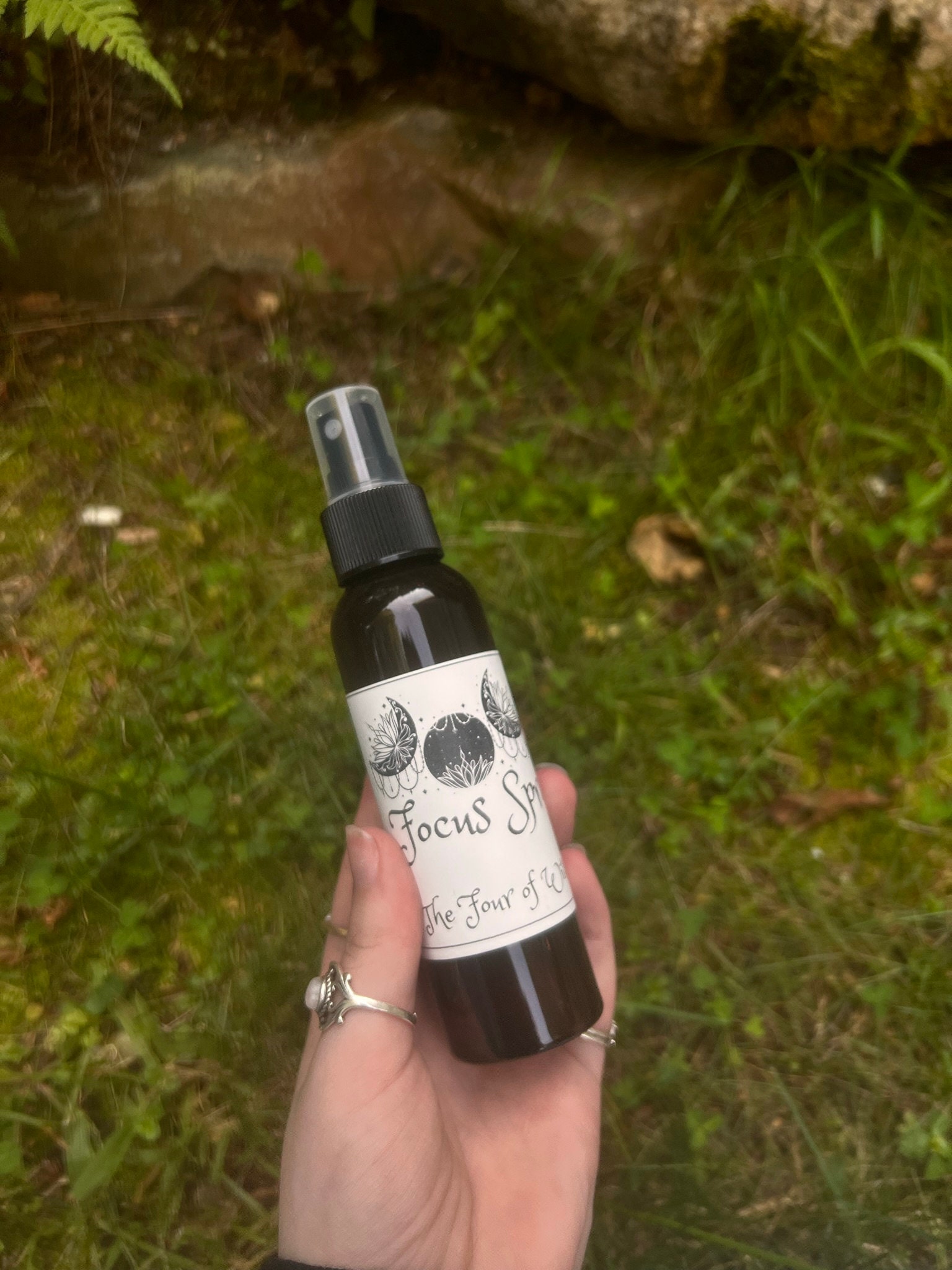 Focus Spray/productivity/study Enhancer/smokeless/essential Oils ...