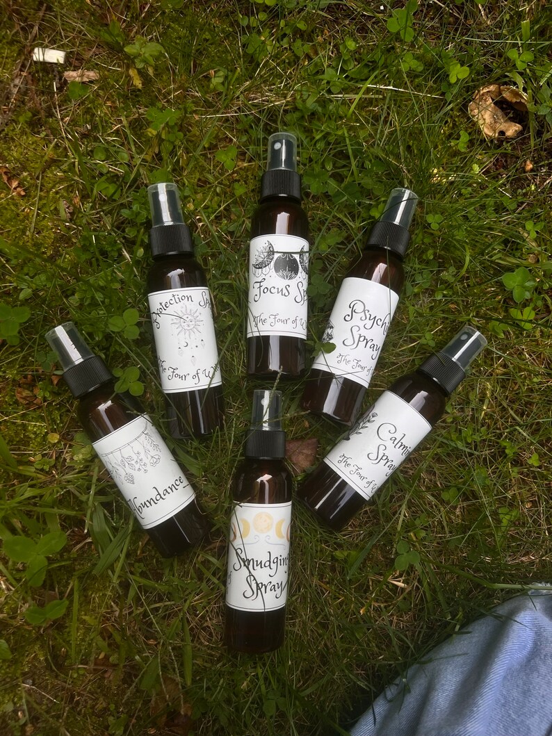 Protection Spray/home Blessing/smokeless/essential Oils/smudging Spray ...