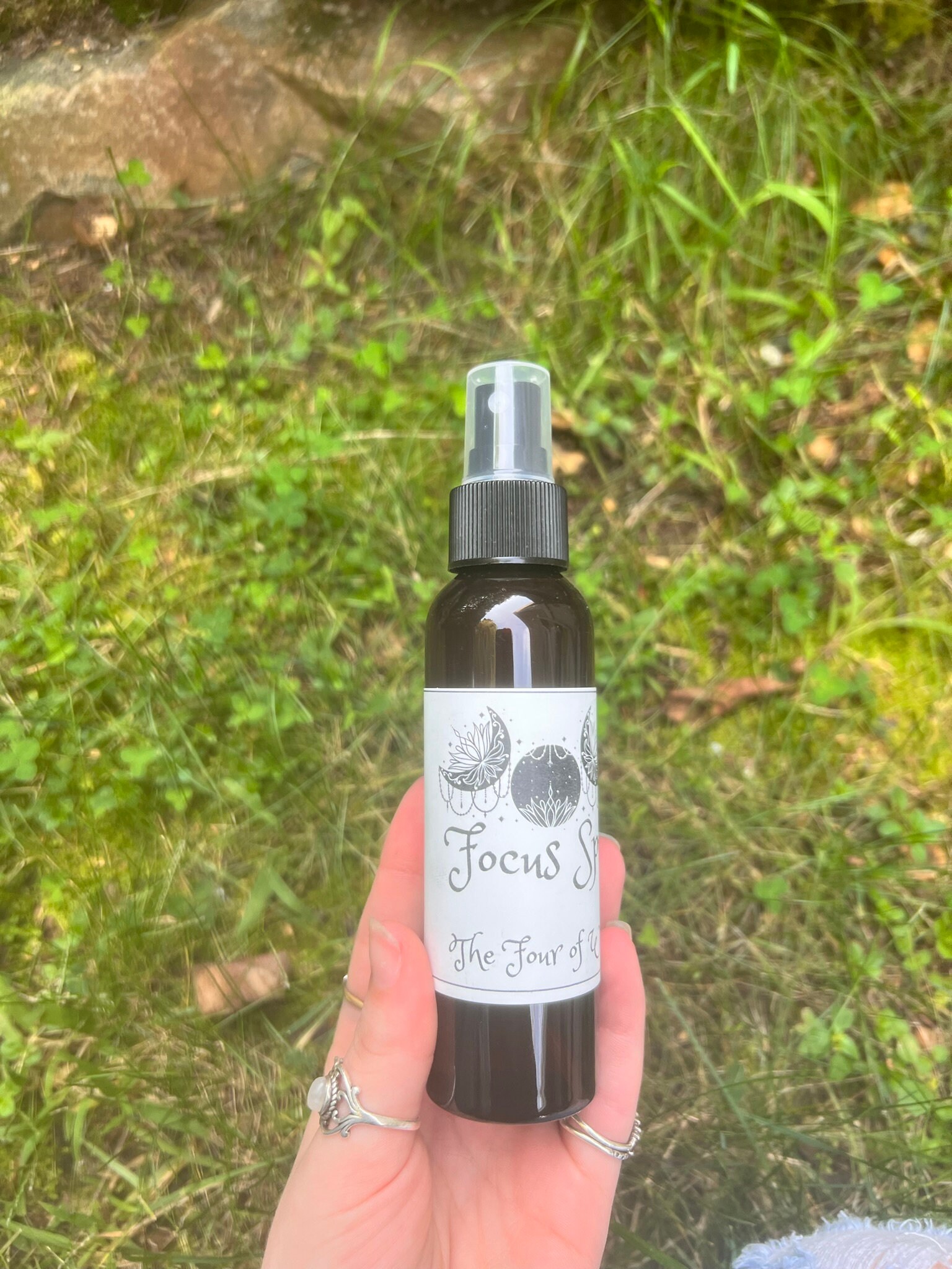 Focus Spray/productivity/study Enhancer/smokeless/essential Oils ...