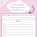 Daily to Do List Printable, Daily Routine Printable, Printable To-do ...