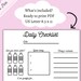 Daily Checklist Printable, Daily Routine Printable, Printable To-do ...