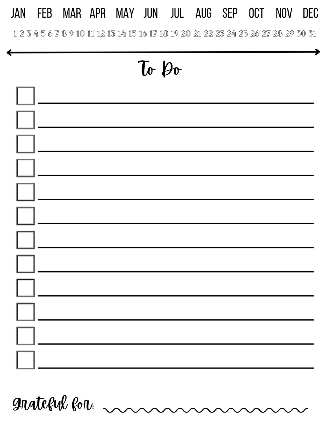 Daily to Do List Printable, Daily Routine Printable, Printable To-do ...