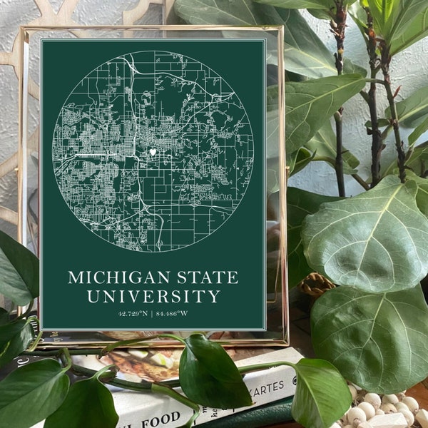 Michigan State University Svg - Etsy