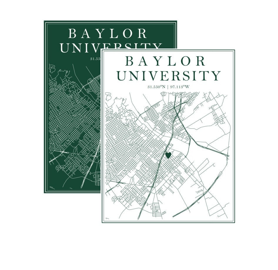 Baylor Campus Map