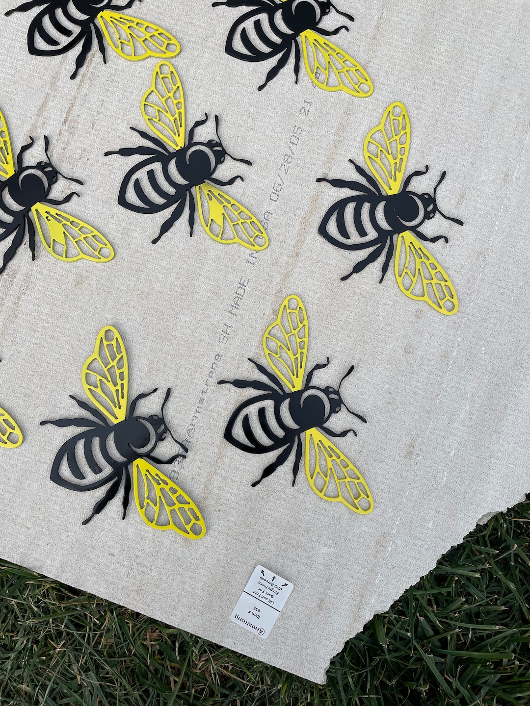 Metal Bees - Etsy