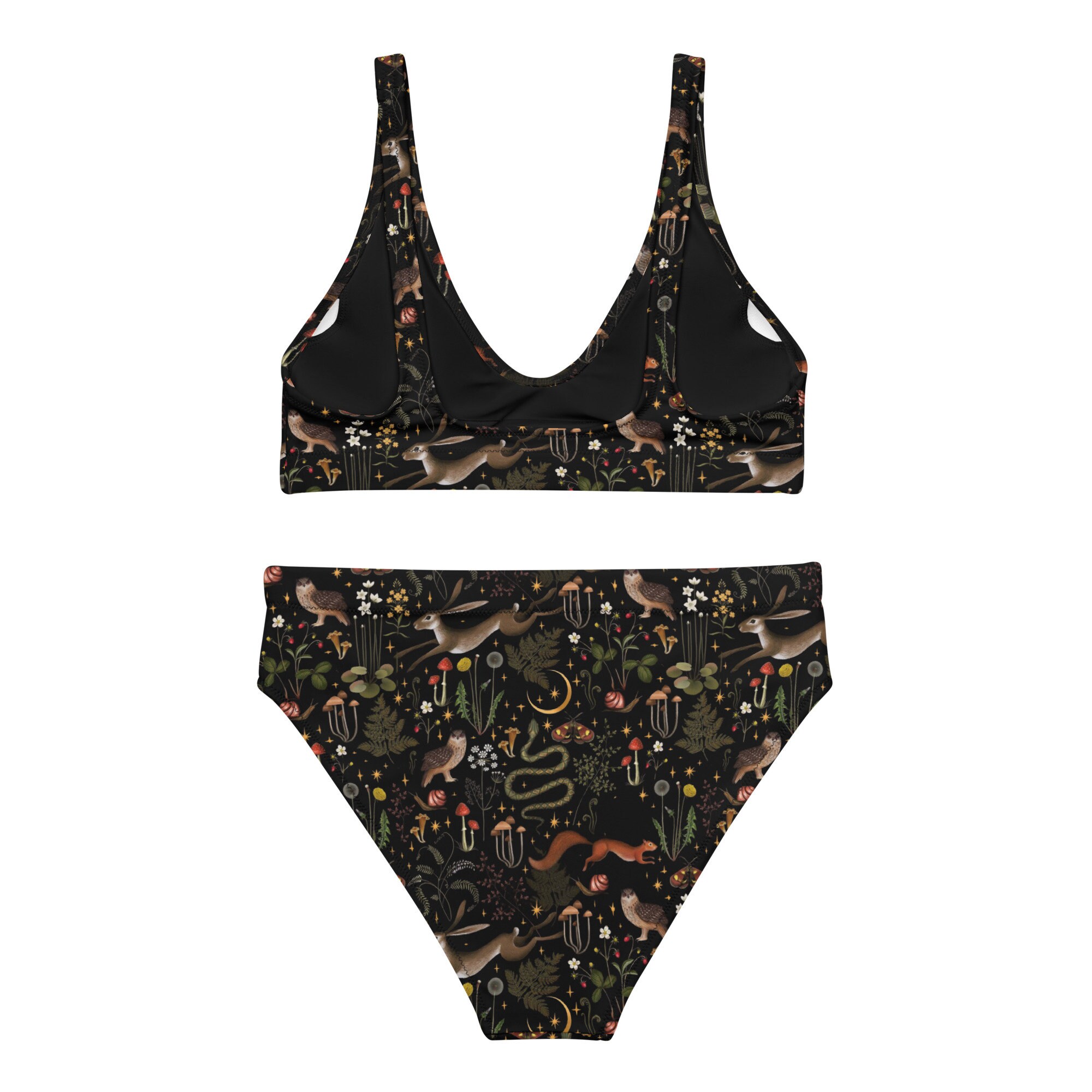 Dark Cottagecore Bikini Botanical Woodland Creations Dark Academia ...