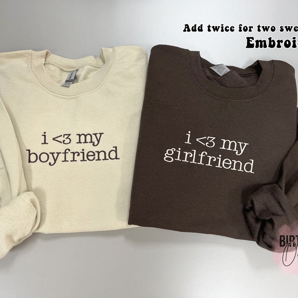 I Love My Girlfriend Hoodies - Etsy