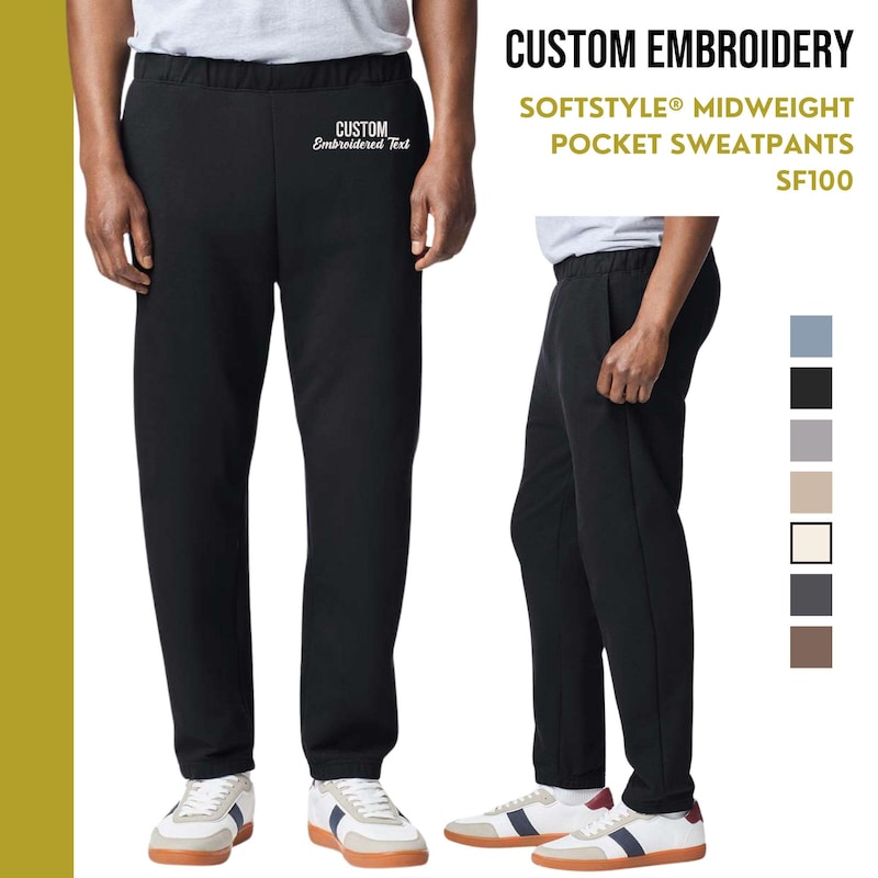 Embroidered Pants - Etsy