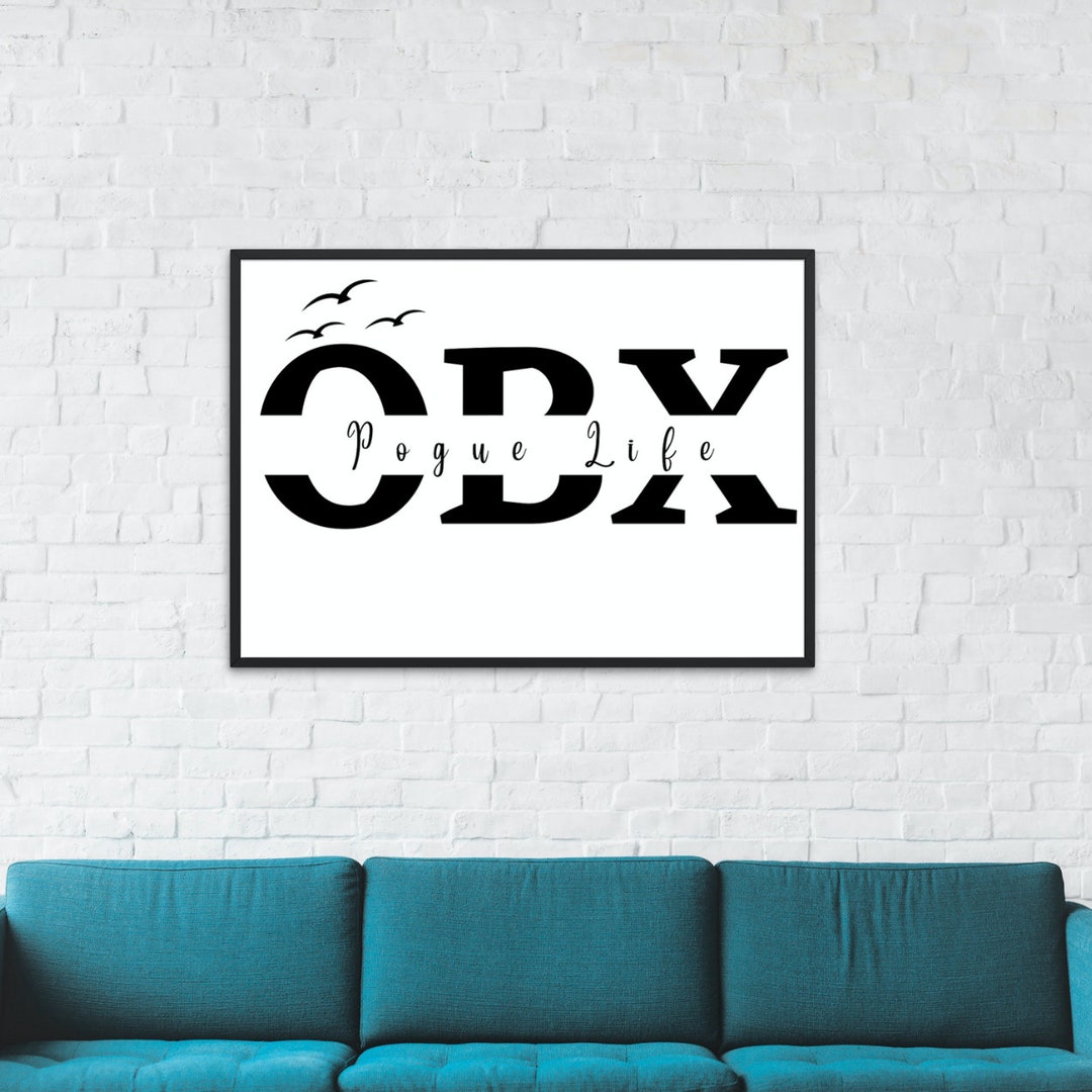 Outer Banks TV Show OBX Digital Design - Etsy