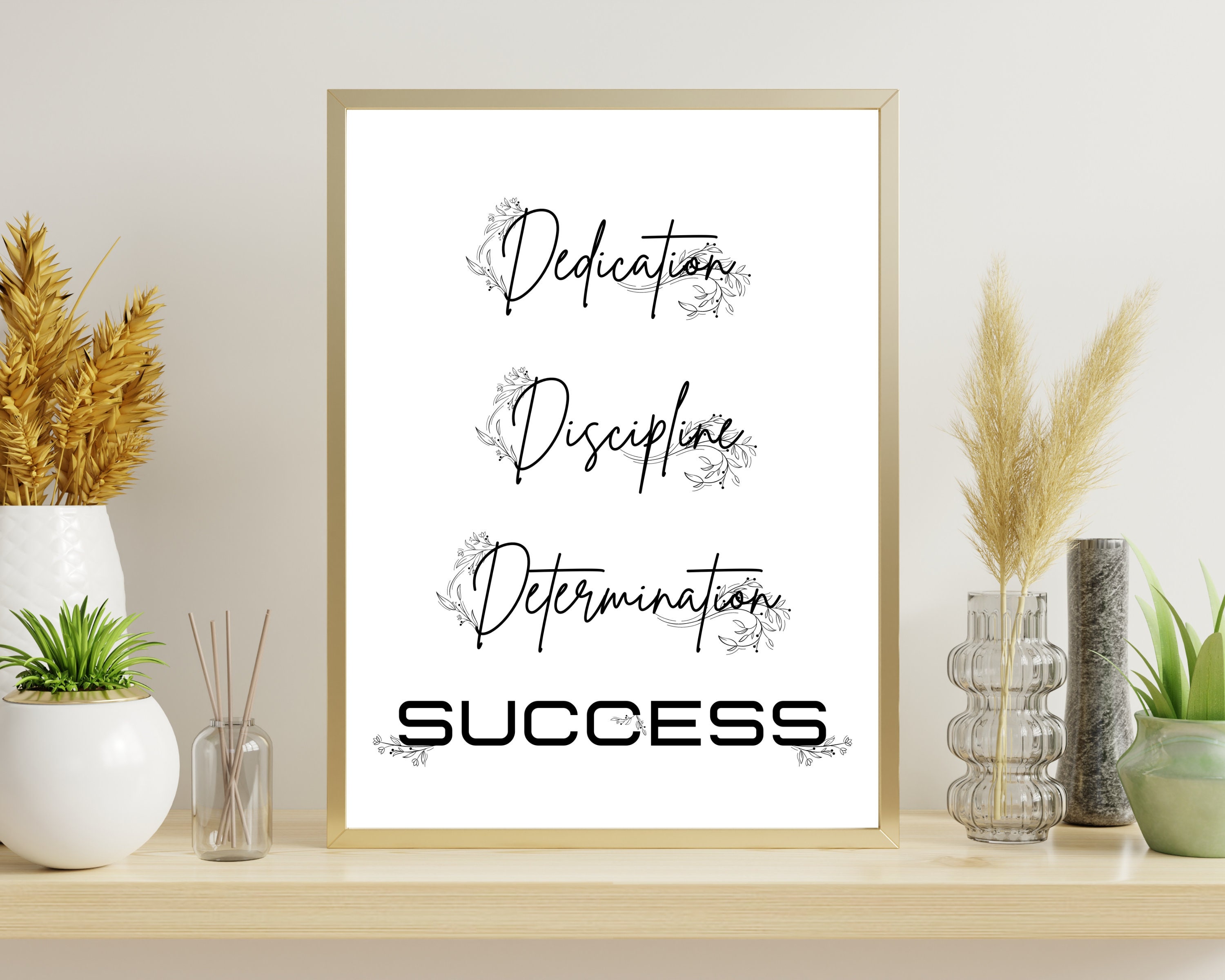 Success Wall Art Instant Download Printable for Motivation and ...
