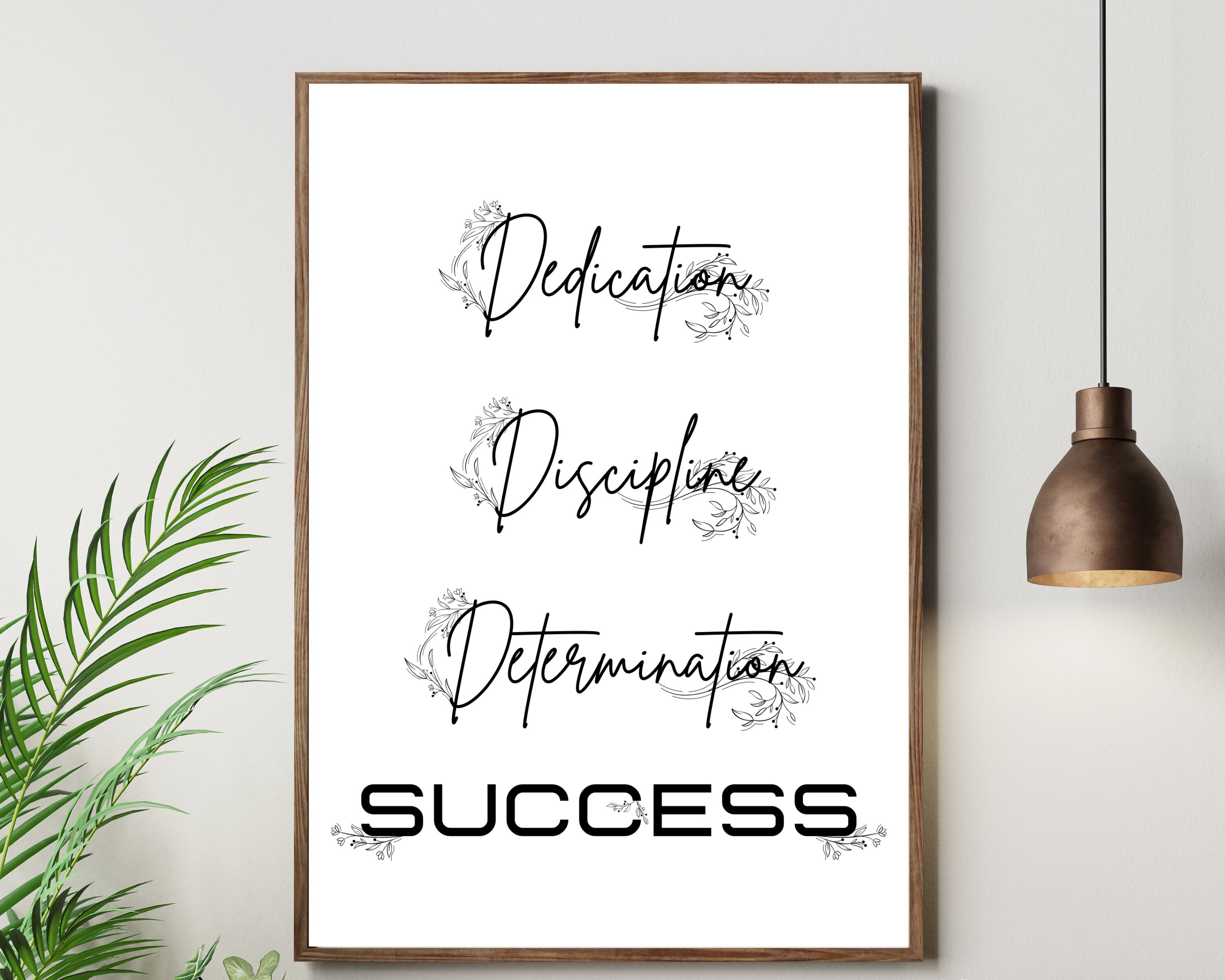 Success Wall Art Instant Download Printable for Motivation and ...