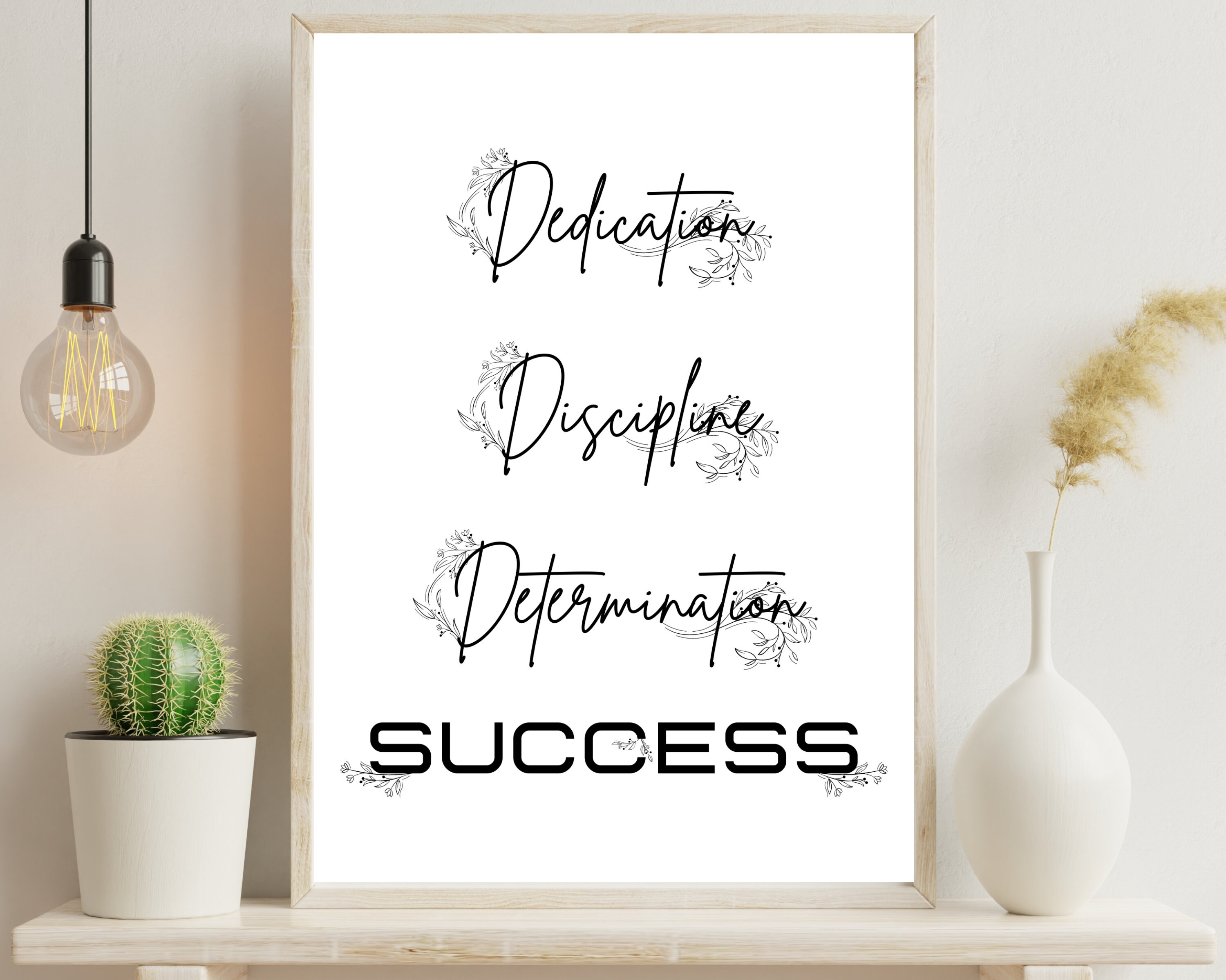 Success Wall Art Instant Download Printable for Motivation and ...