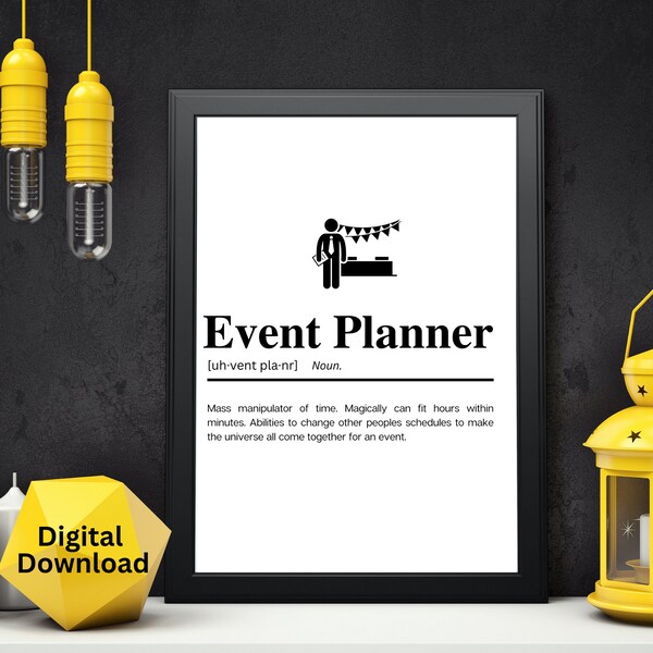 Event Planner - Etsy