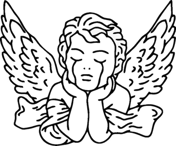 Crying Baby Angel