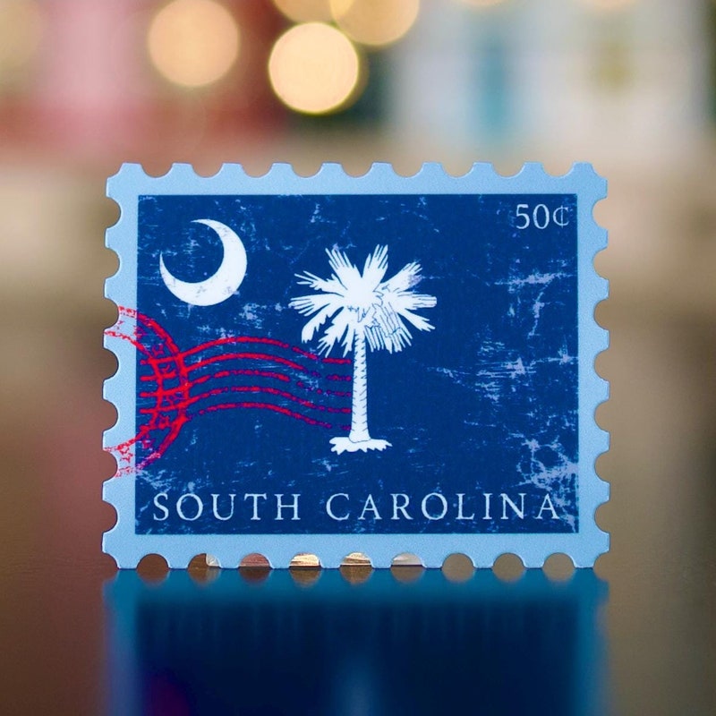 Sc State Flag - Etsy