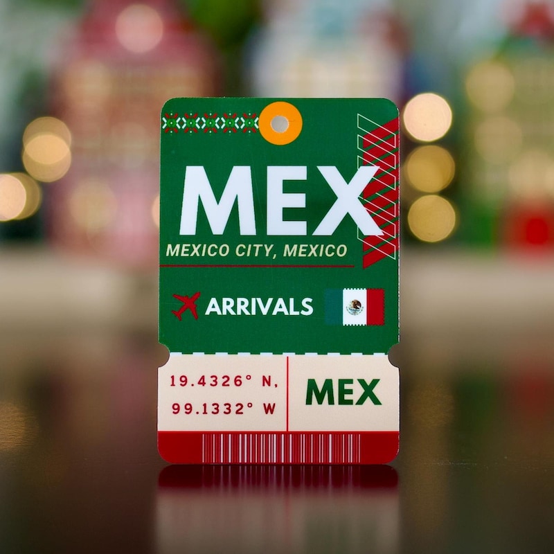 Mexico City World Map - Etsy