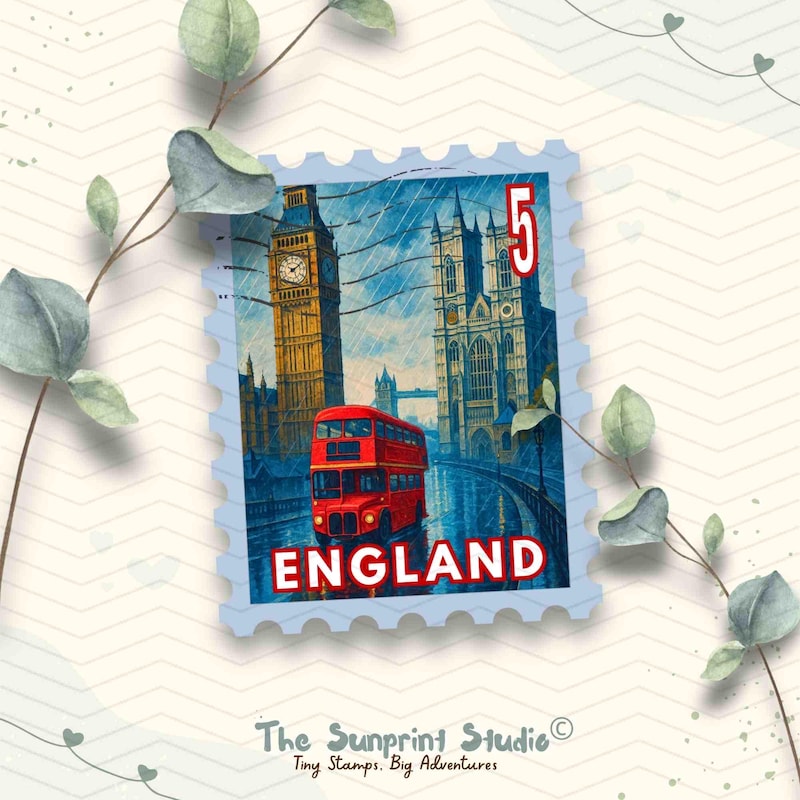 London Stickers - Etsy