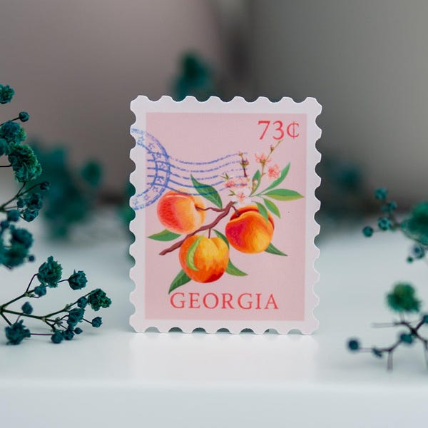 Georgia Peach - Etsy