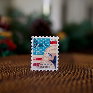 USA Flag American Eagle Vinyl Sticker | USA Travel Stamp | Laptop iPad ...