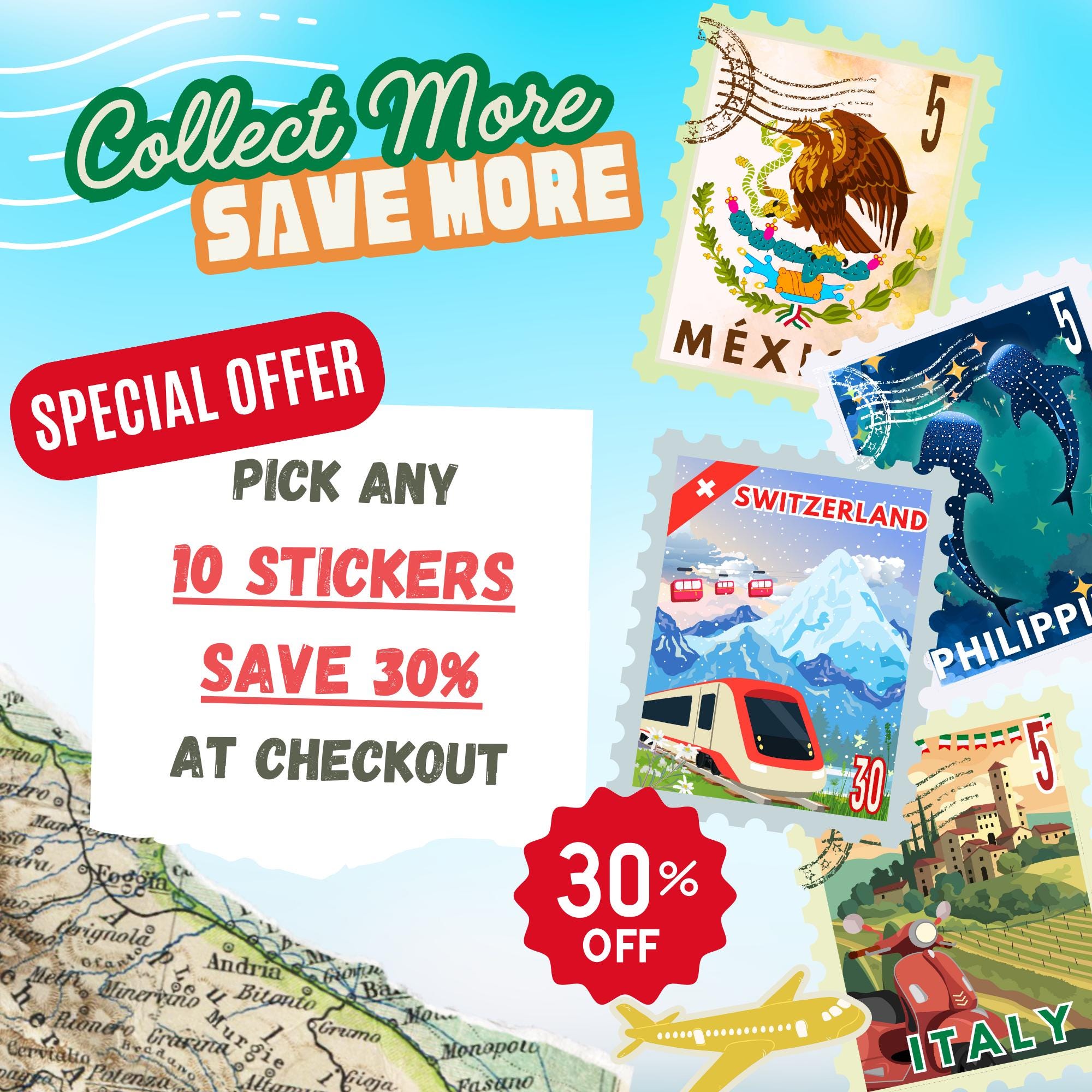 Yellowstone National Park Postage Stamp Vinyl Travel Sticker | Laptop ...