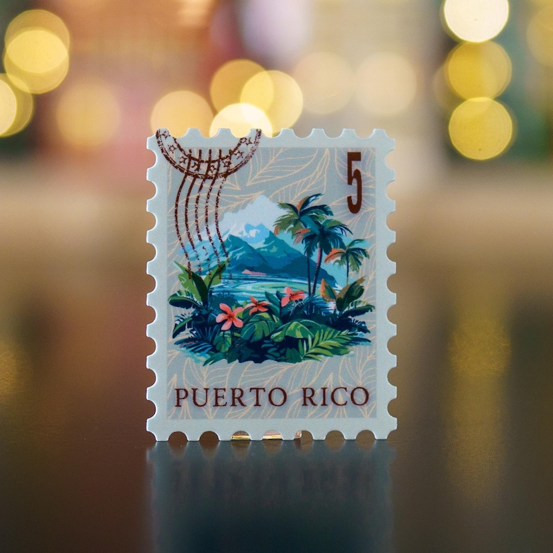 Puerto Rico Cute Stickers - Etsy