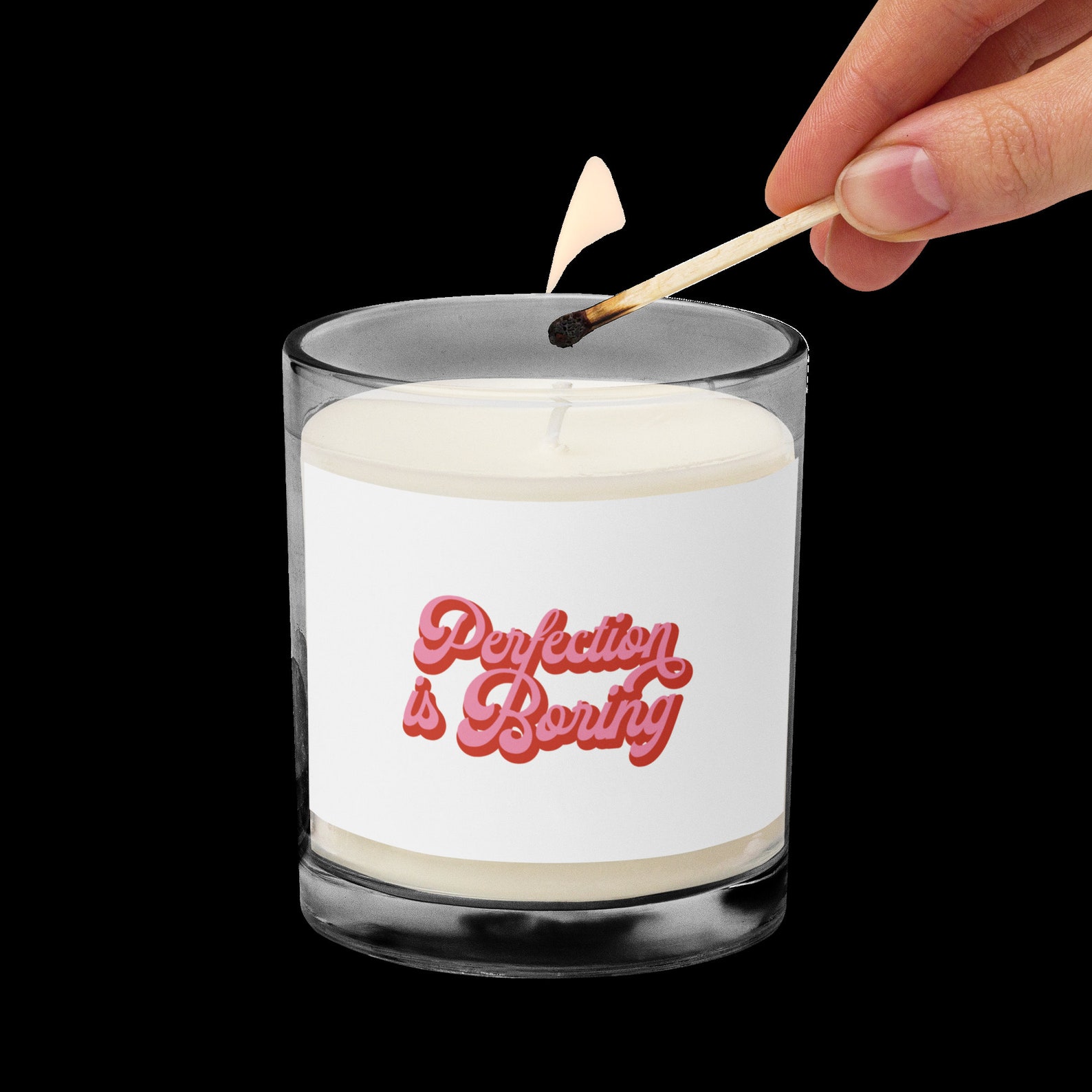 Enneagram 1 Perfection is Boring - Soy Candle - Etsy