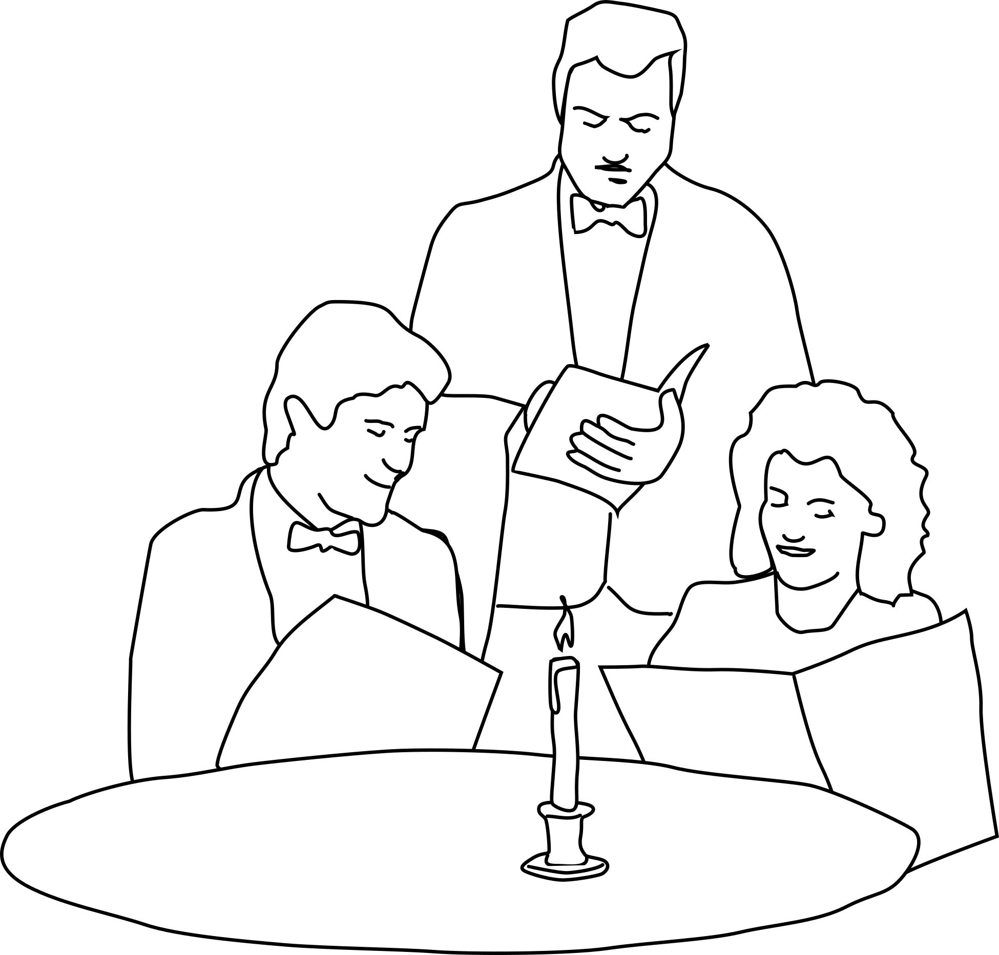 Restaurant Coloring Book - Etsy