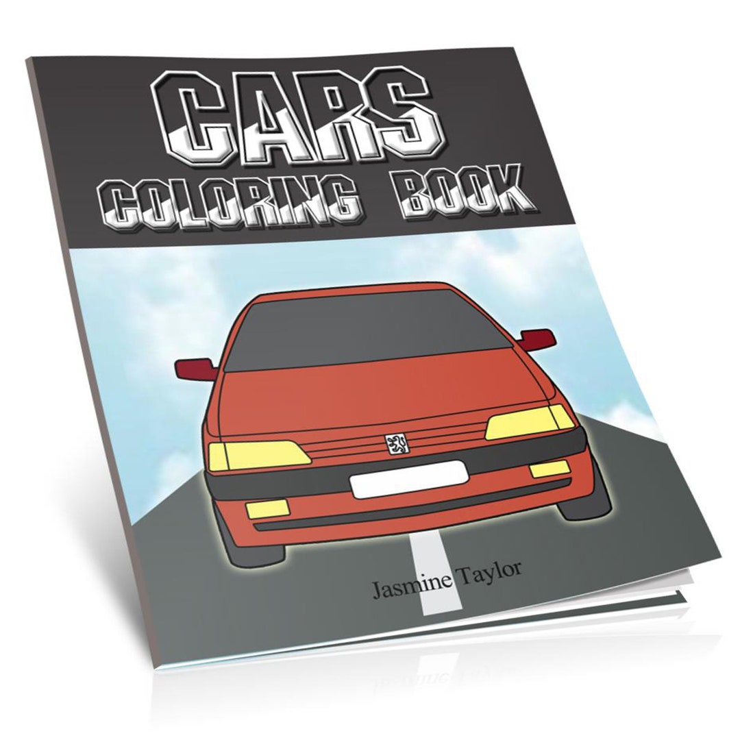 Cars Coloring Book - Etsy