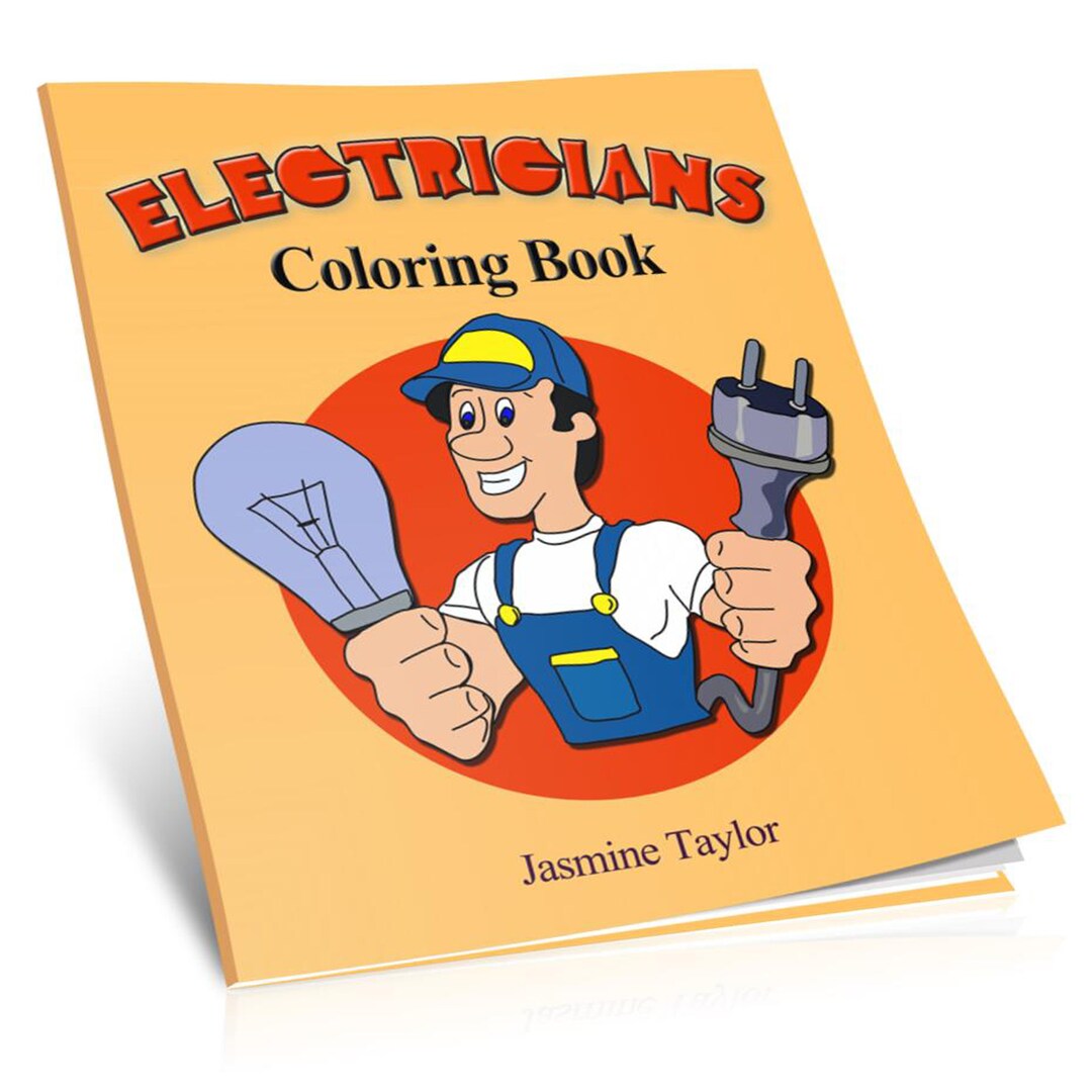 Electricians Coloring Book - Etsy