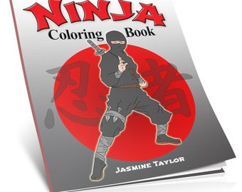 50 Detailed Ninja Coloring Book Pictures 816 X 1056 Pdf Jpg - Etsy