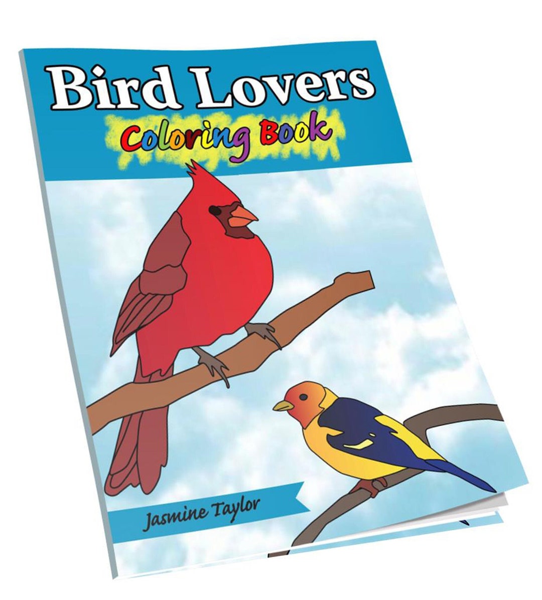 Bird Lovers Coloring Book - Etsy