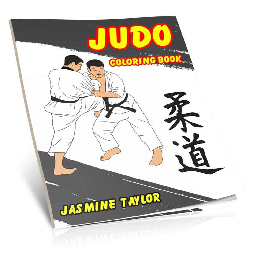 Judo Coloring Book - Etsy