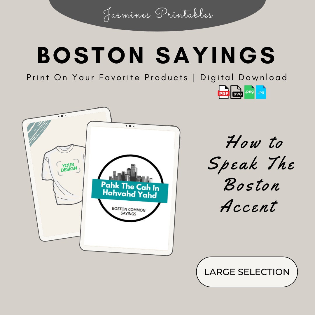Funny Boston Sayings