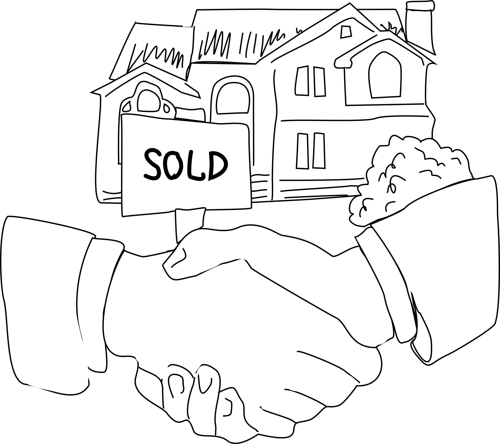 Real Estate Coloring Book - Etsy