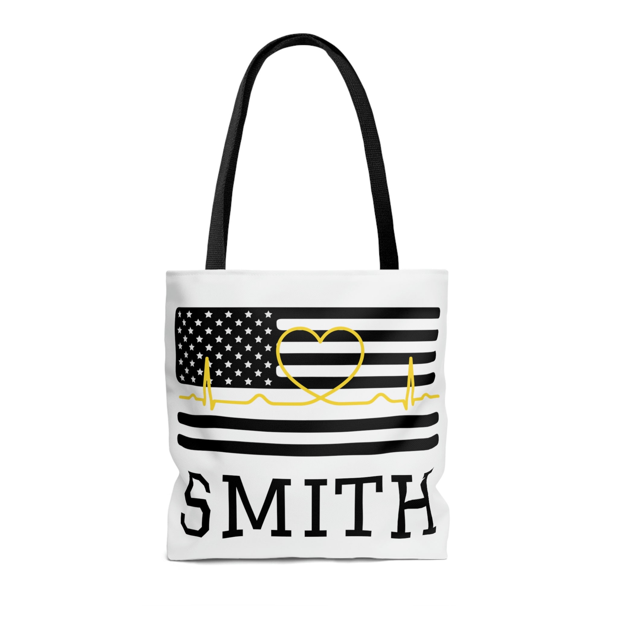 Custom 911 Dispatcher Thin Yellow Line Tote Bag Dispatcher - Etsy